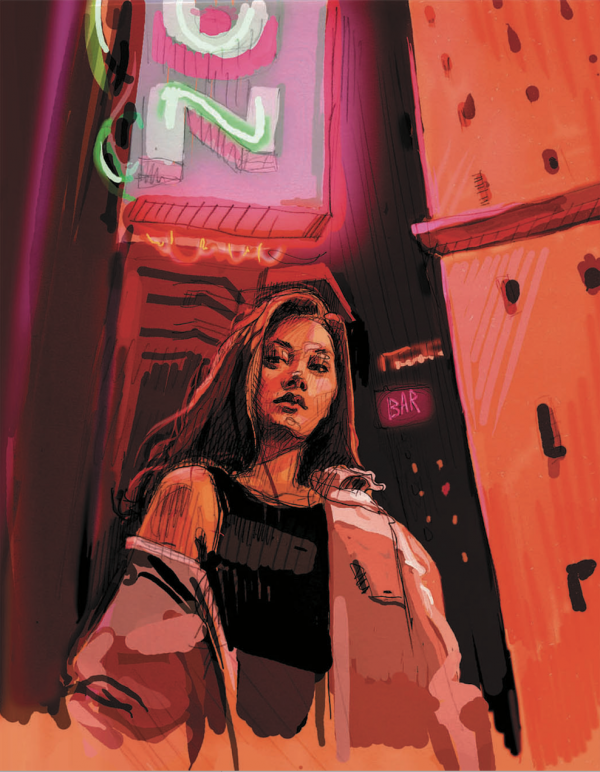 Diosas urbanas en Canvas, de Mimi Yoon • ARTEUPARTE