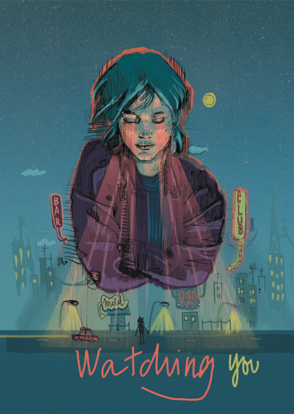 Diosas urbanas en Canvas, de Mimi Yoon • ARTEUPARTE